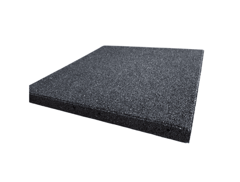 Rubberen tegel 45mm - Granulaat tegels 500x500x45mm
